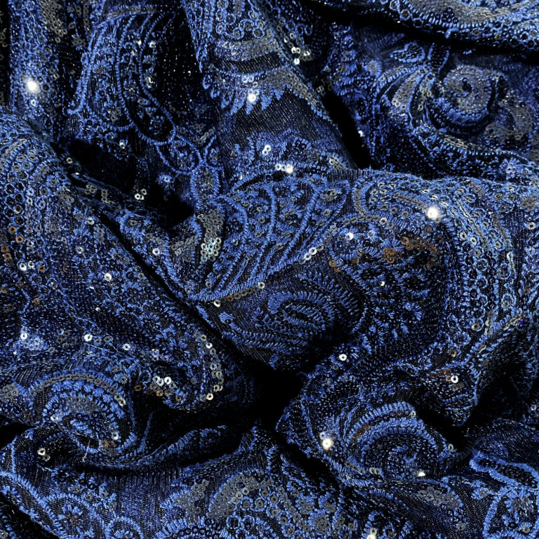 Navy Blue Princess Lace Overlay – EVENTS TO REMEMBER